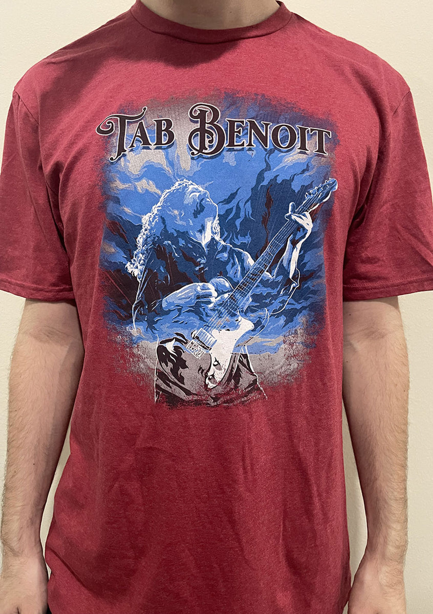 I Hear Thunder - Short Sleeve T-Shirt - Red – Tab Benoit Online Store